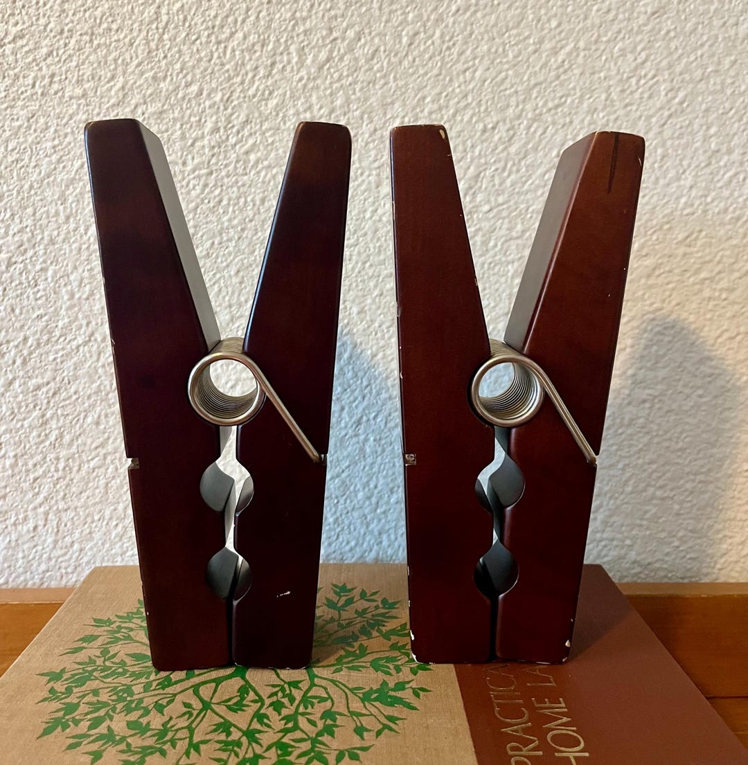 Jumbo Clothespin Desk Accessory Paper Clip Photo Holder Giant Large ...