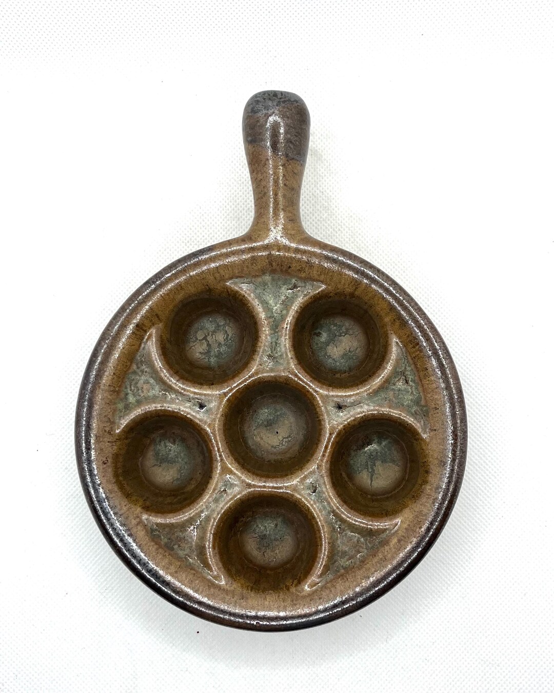 Vintage Ceramic Stoneware Escargot Snail Baking Dish With a Handle - Etsy