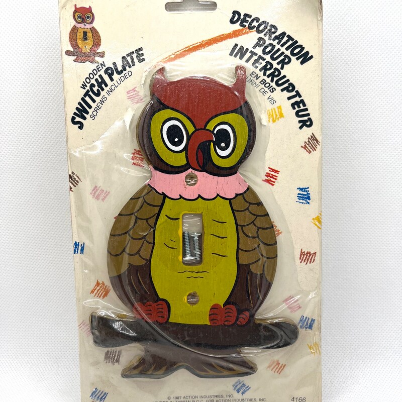 Owl Switch Plate - Etsy