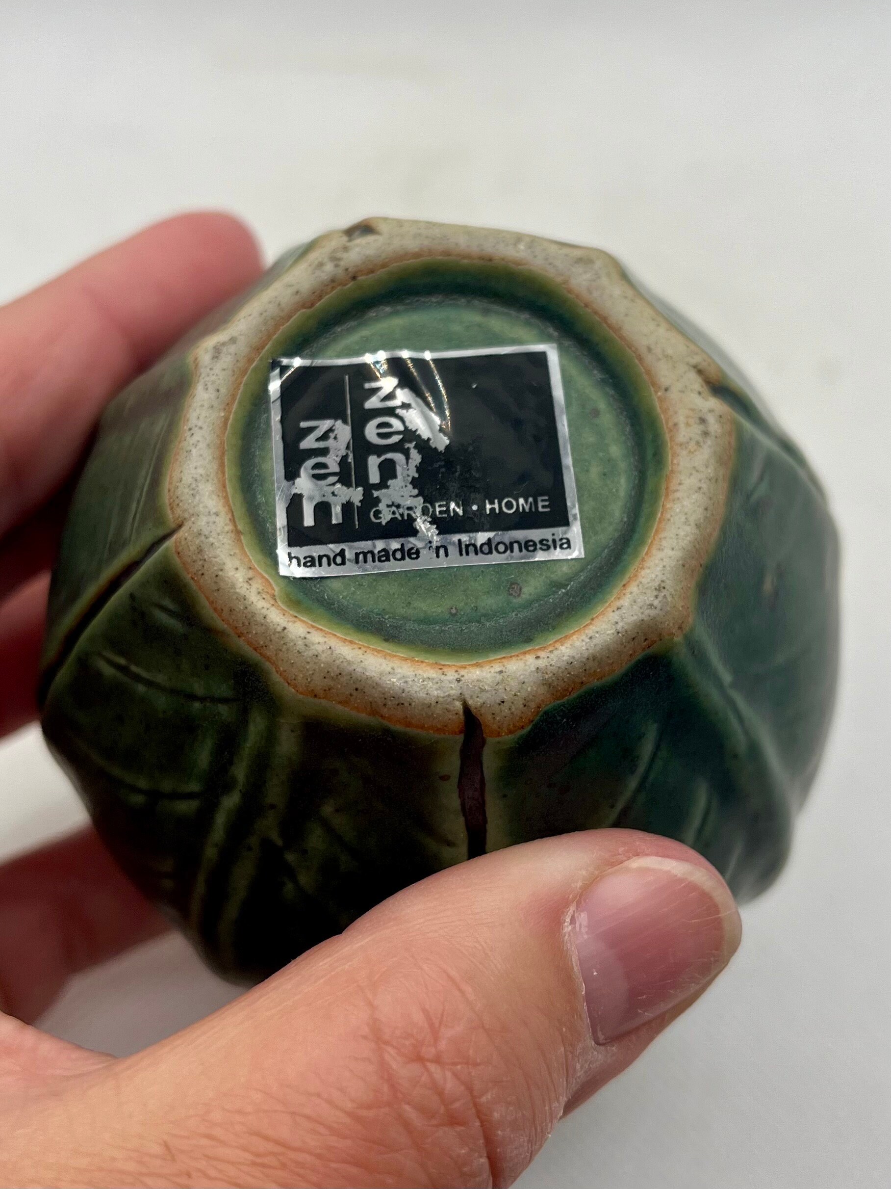 Vintage Zen Zen Garden Home Art Pottery Weed Pot Bud Vase Handmade in ...