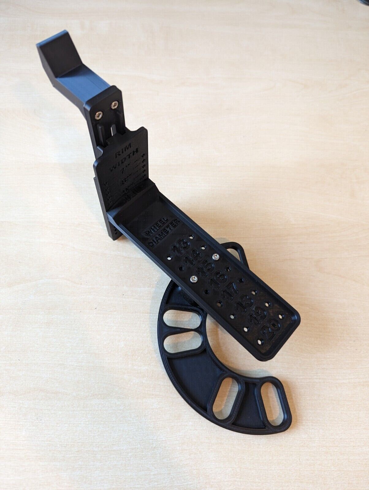 Offset Measurement Tool - Wheel Size Fitment Gauge - Etsy