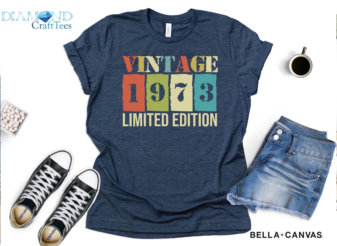 1973 Retro Shirt, Born in 1973 Shirt, Vintage 1973 Shirt, 1973 Vintage ...