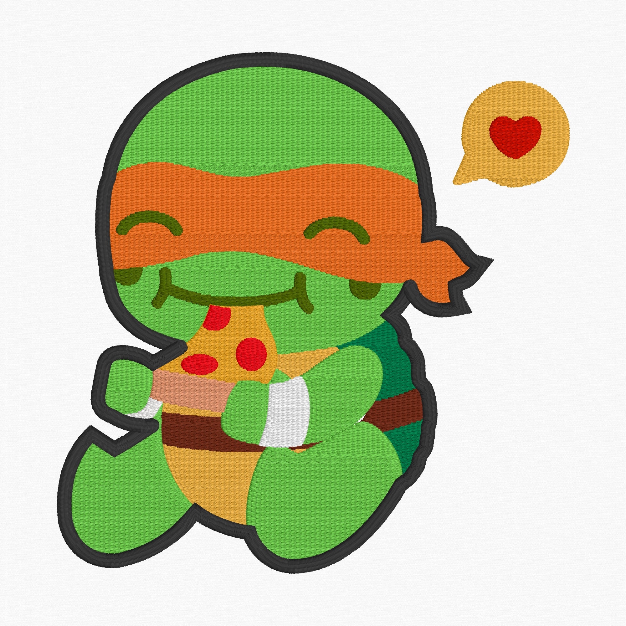 Cute Baby Ninja Turtles