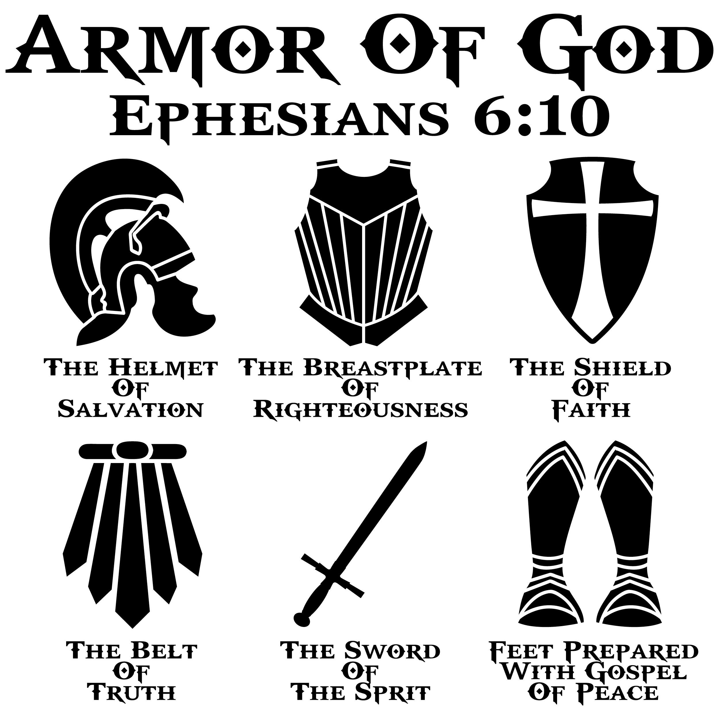 Armor of God SVG - Etsy Australia