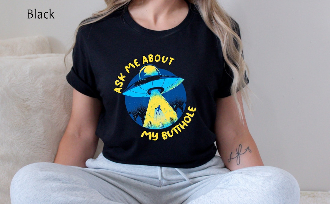 Funny Alien T Shirt - Etsy