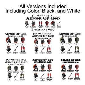 Armor of God SVG - Etsy