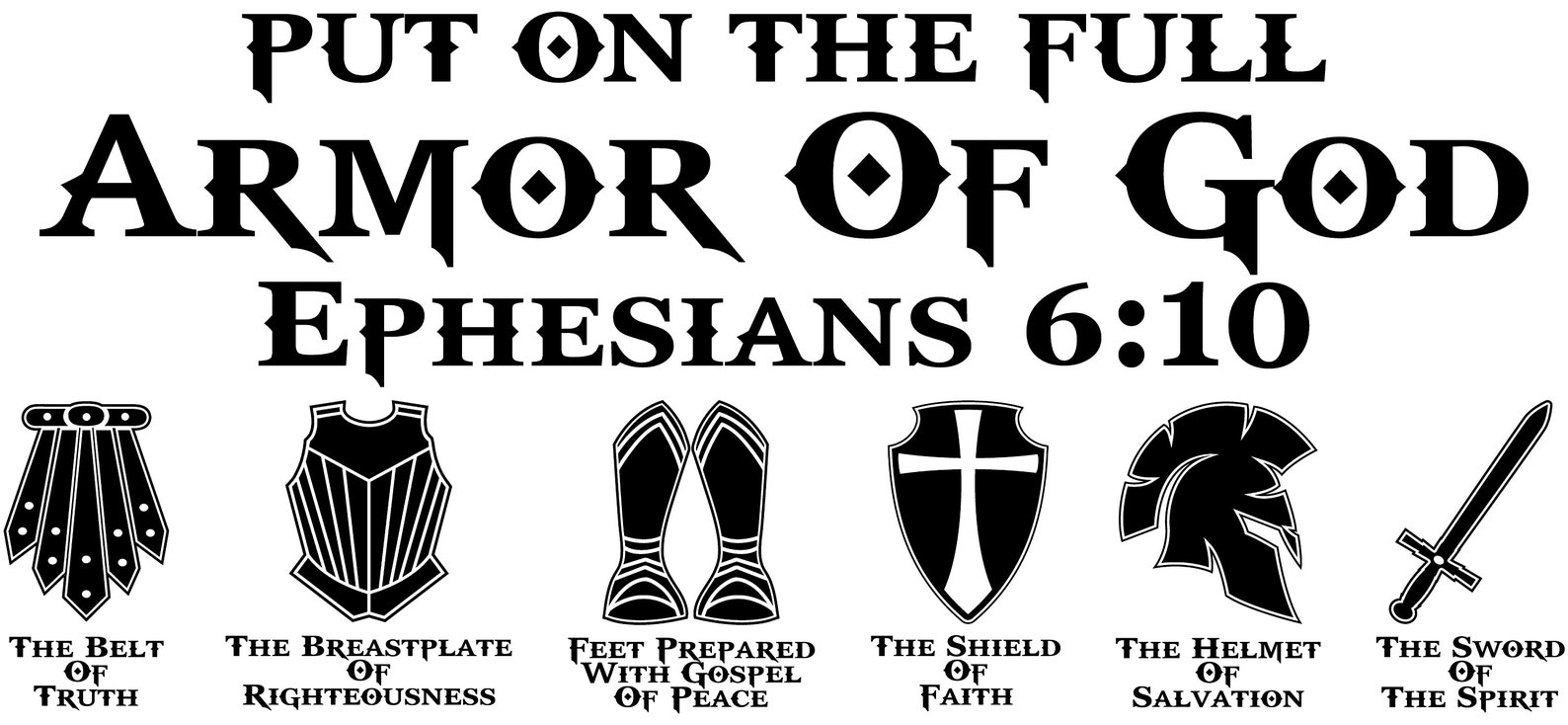 Armor of God SVG Armor of God Printable Christian SVG - Etsy