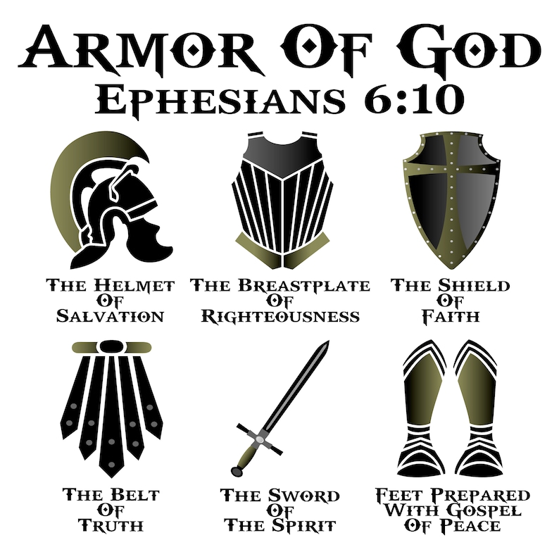 Armor of God SVG - Etsy