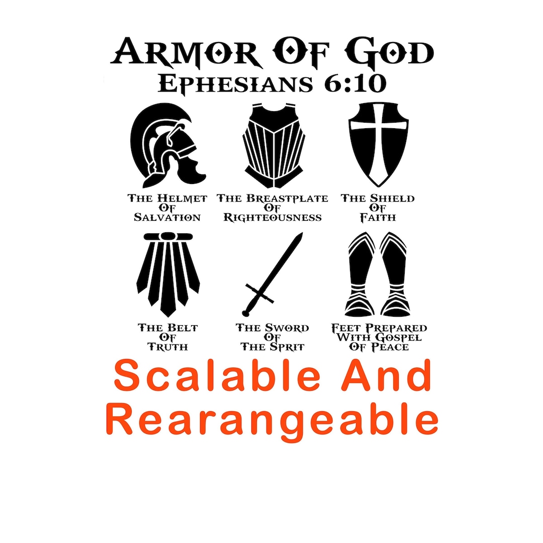 Armor of God SVG - Etsy