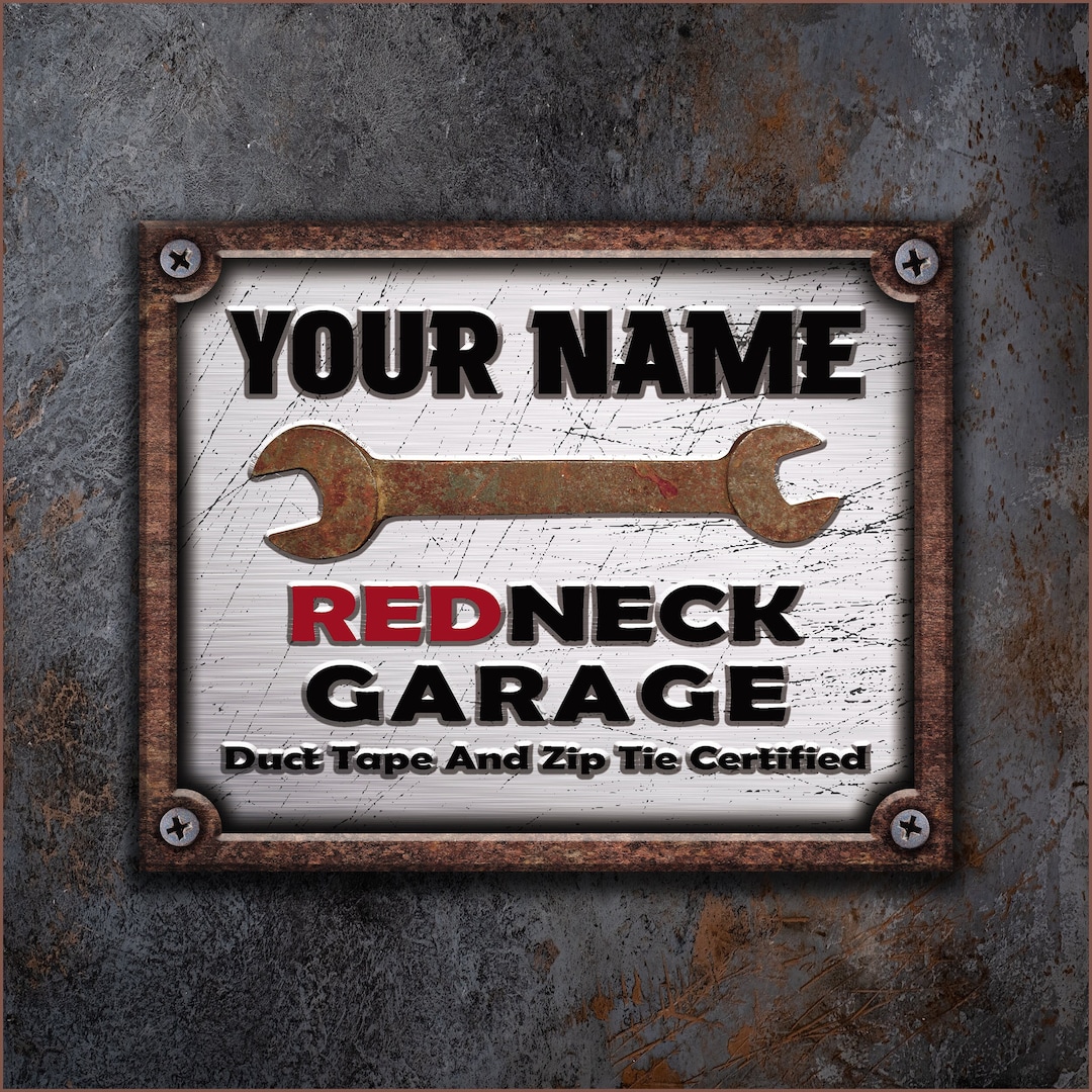 Custom Garage Sign | Personalized Garage Sign | Funny Garage Sign ...