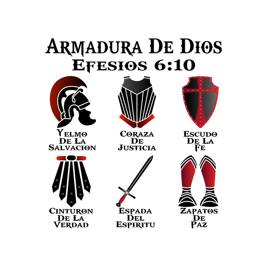 Armadura De Dios SVG | Ponte La Armadura Completa De Dios SVG - Etsy