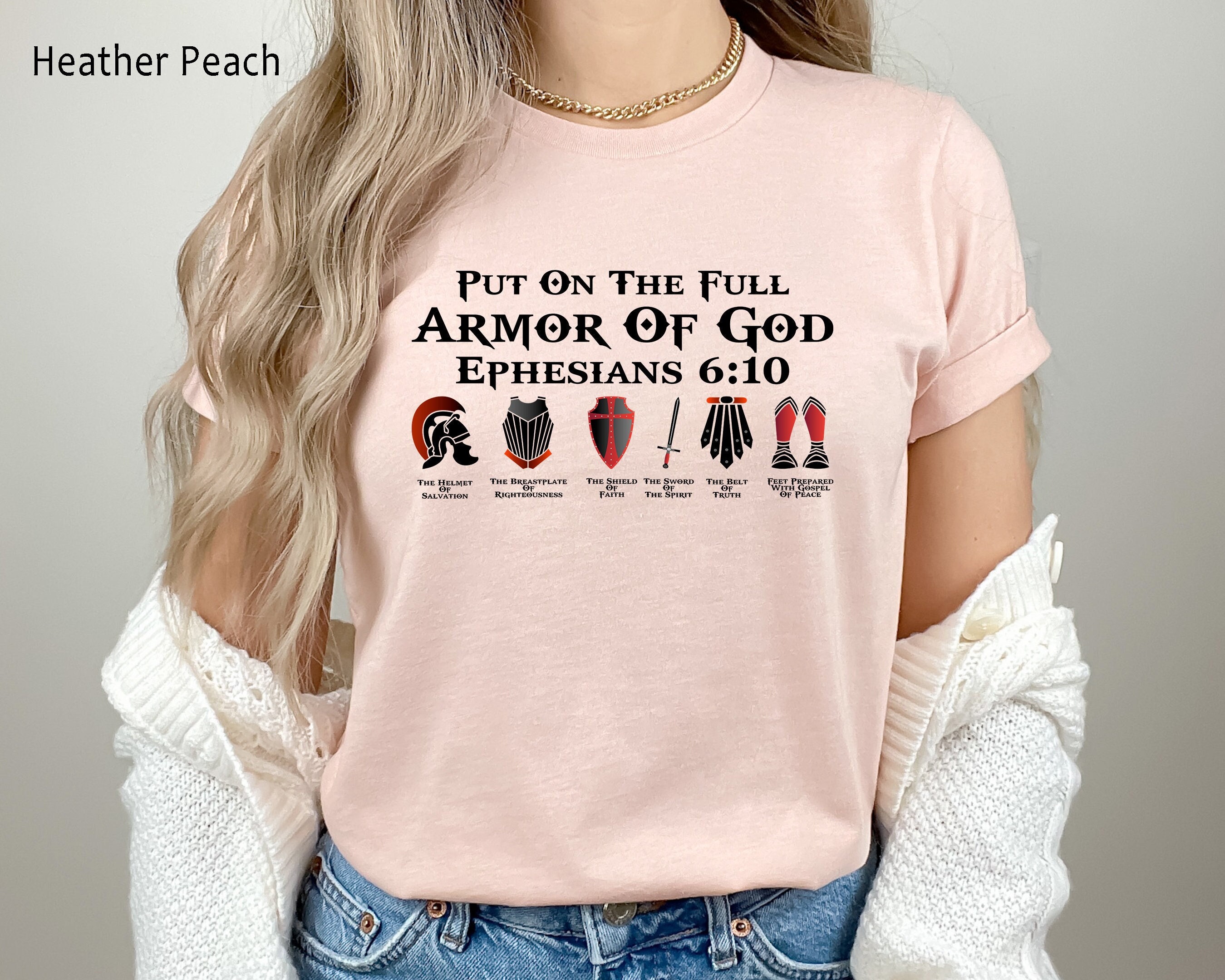 Armor Of God Shirt Etsy