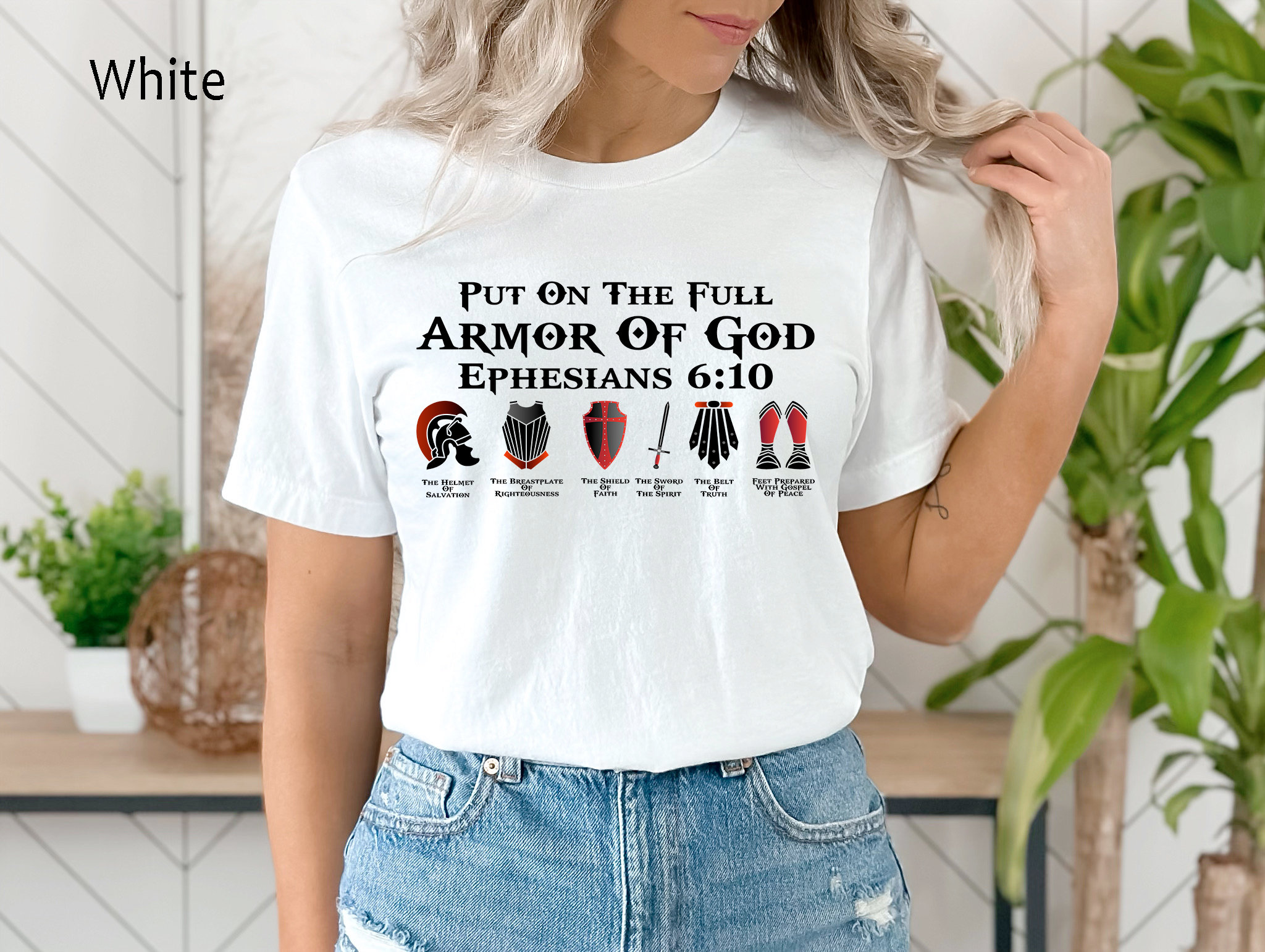 Armor of God Shirt - Etsy