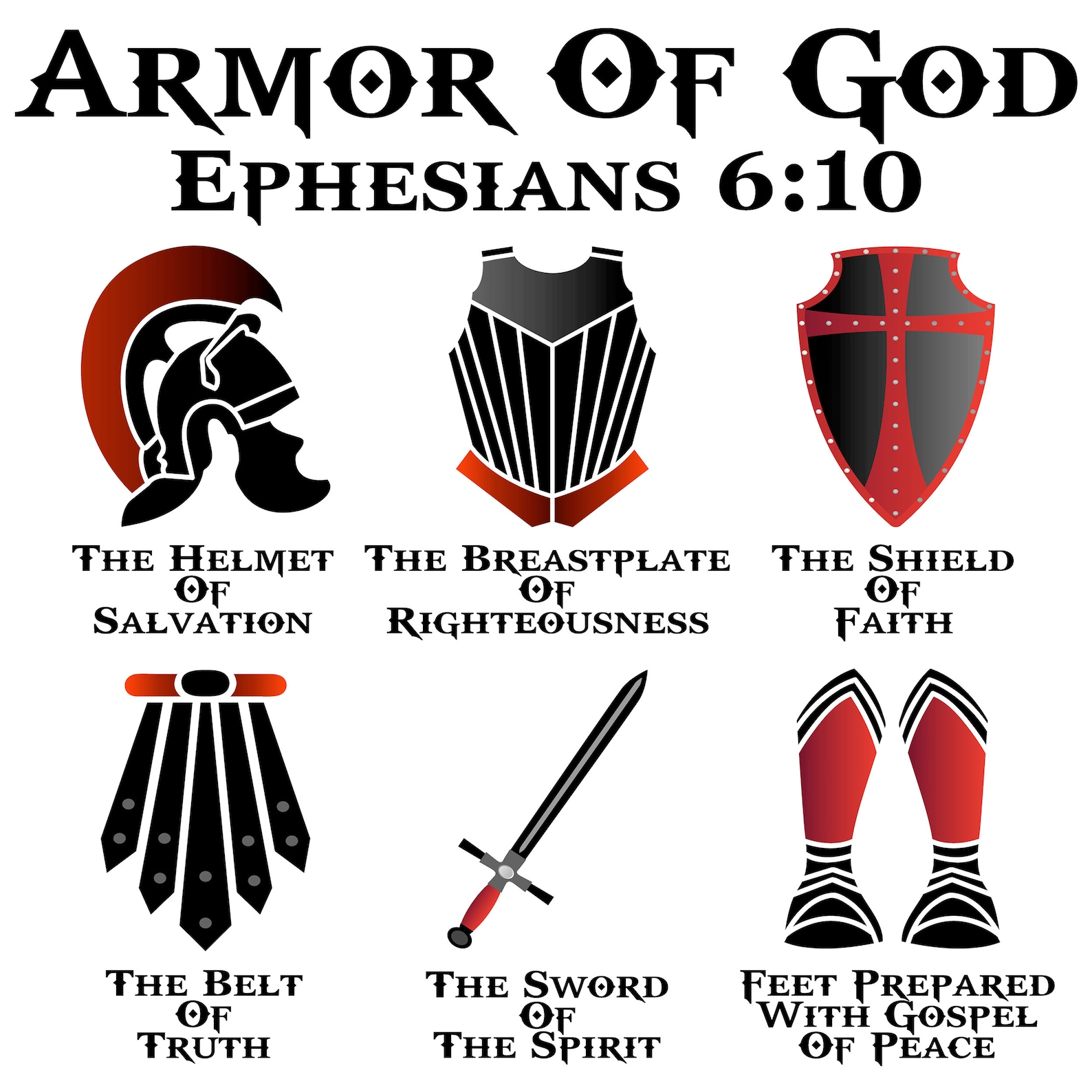 Armor of God SVG - Etsy