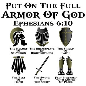 Armor of God SVG - Etsy
