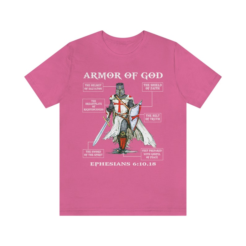 Armor of God Shirt: Ephesians Bible Verse Christian Apparel - Etsy