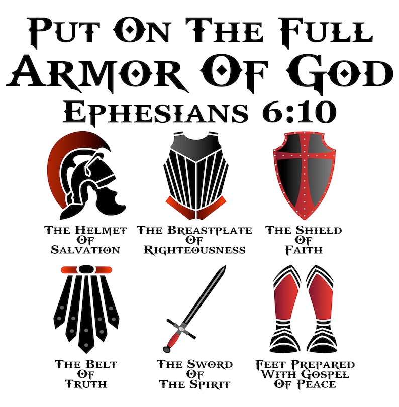 Armor of God SVG - Etsy