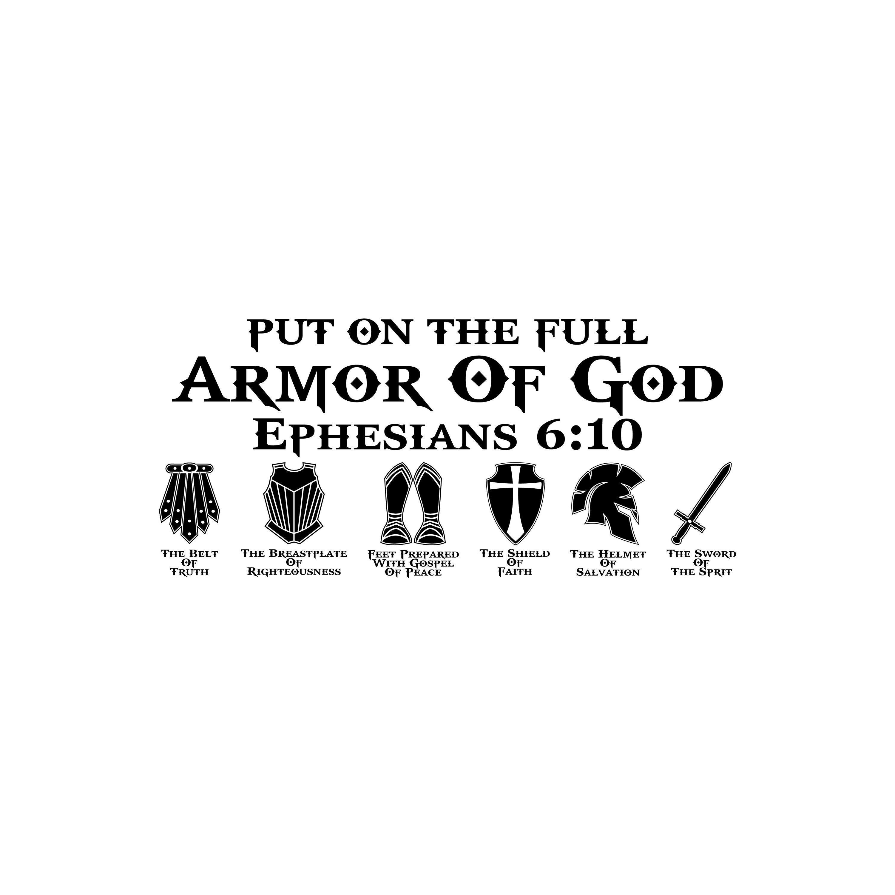 Armor of God SVG Armor of God Printable Christian SVG - Etsy Australia