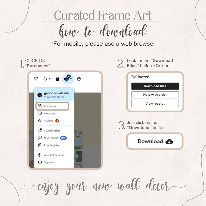 Dark Botanical Frame TV Art, Spring Flower TV Art , Floral TV Wallpaper ...