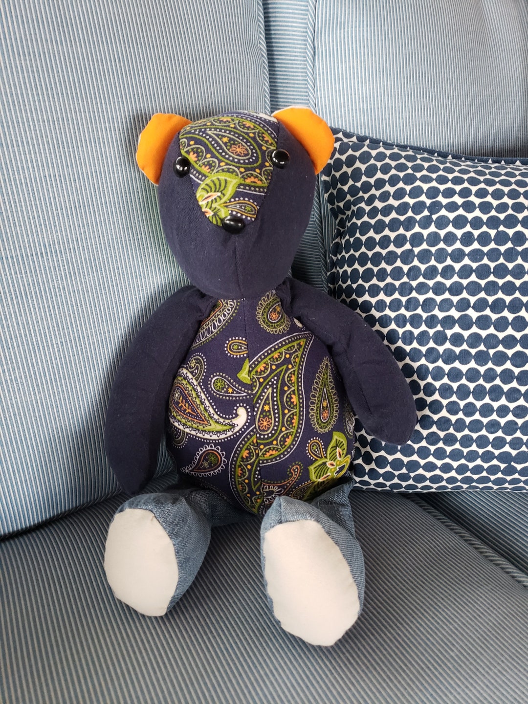 Memory Bear or Grief Doll From Loved Ones or Baby Clothing. Dolls ...