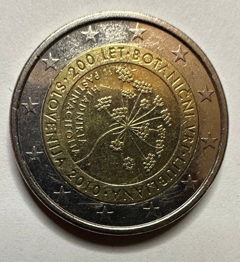 2 EURO Coin Collection - Slovenia - Etsy