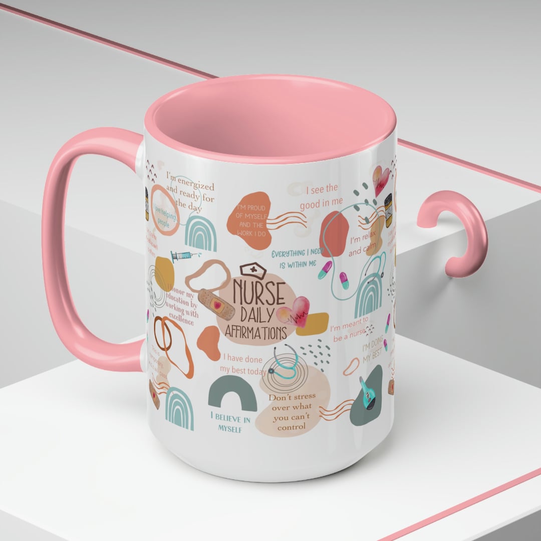 Nurse Gift for Her | Coffee Lover | Self Care | Inspirational Tea Cup ...