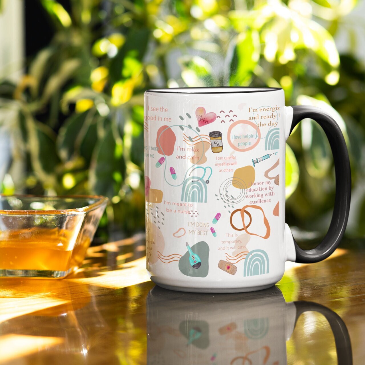 Nurse Gift for Her | Coffee Lover | Self Care | Inspirational Tea Cup ...