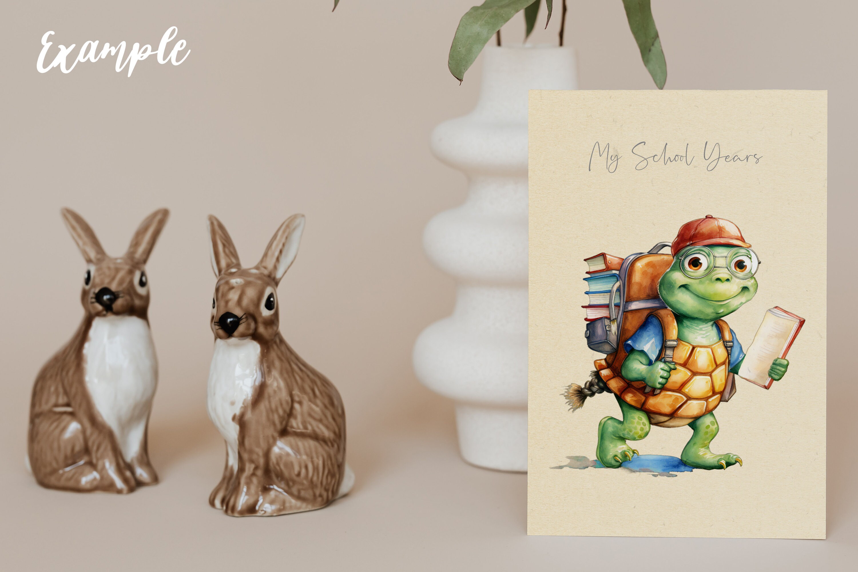 Back to School: Watercolor Turtle Clipart Set Watercolor Turtle, Turtle ...