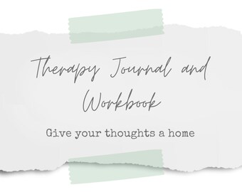 Therapy Journal Worksheets Pre-session and Post-session Reflection ...