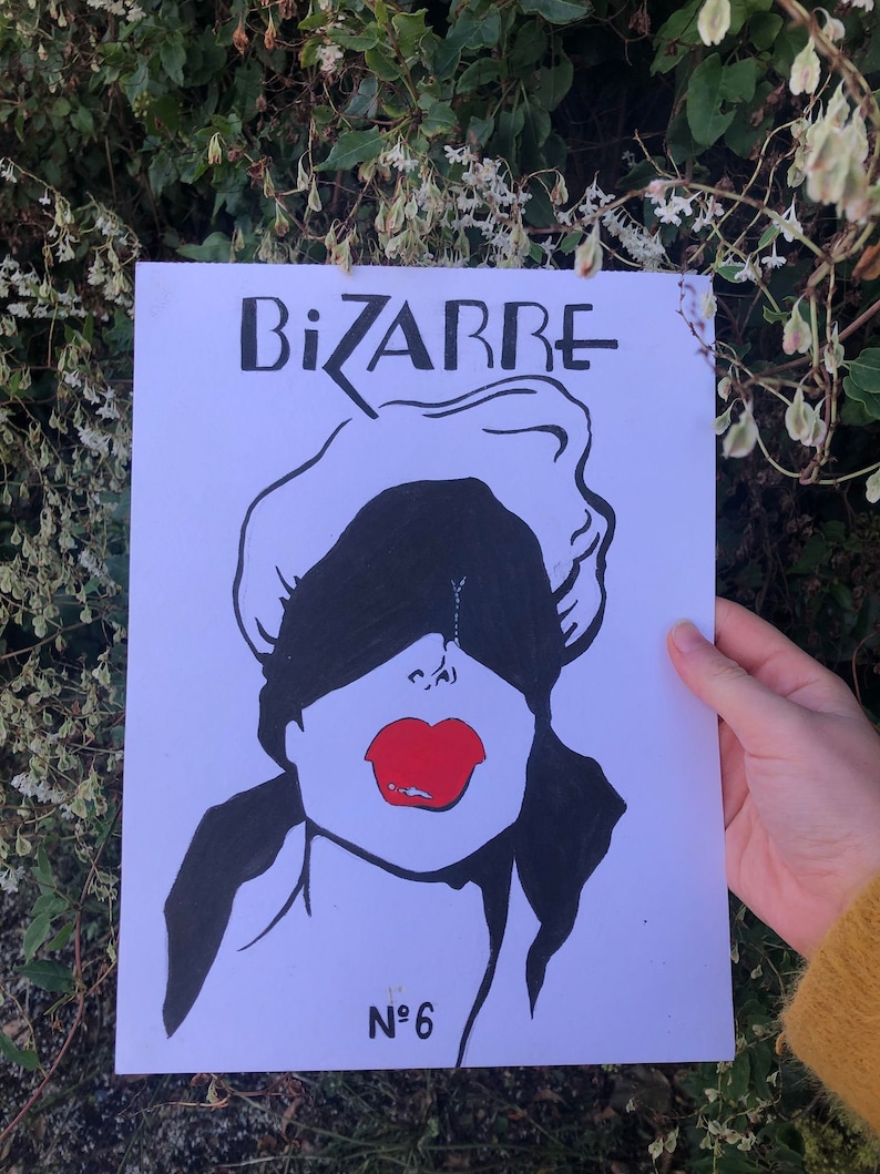 1940 Bizarre Magazine Art Print - Etsy