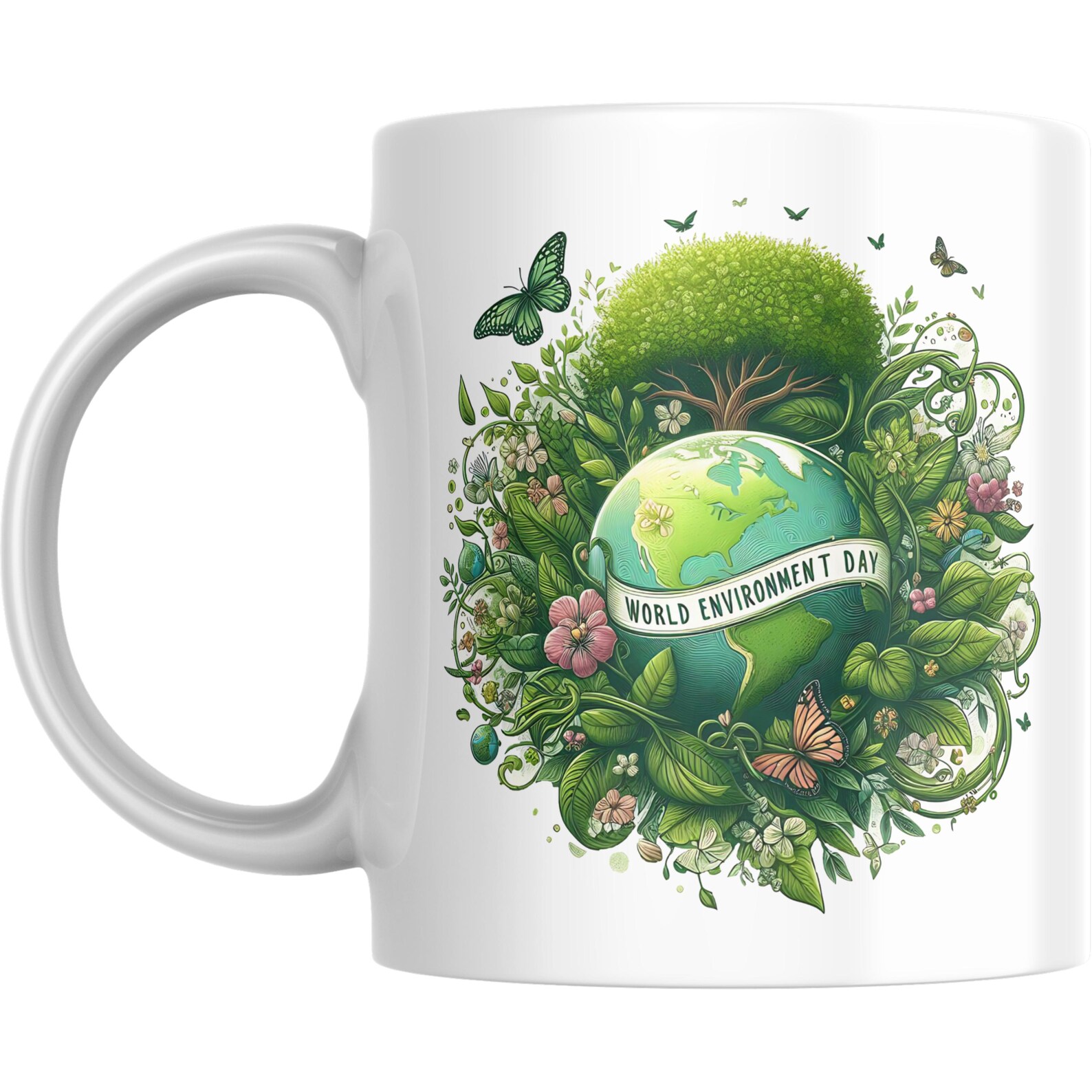 World Environment Day Digital Poster | Nature-inspired Earth ...