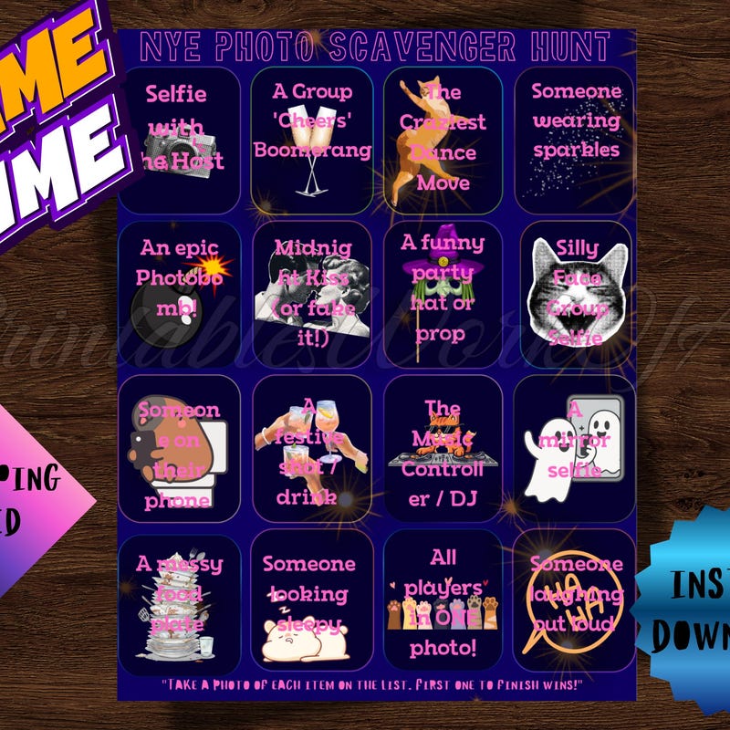 Challenge for Nye - Etsy UK