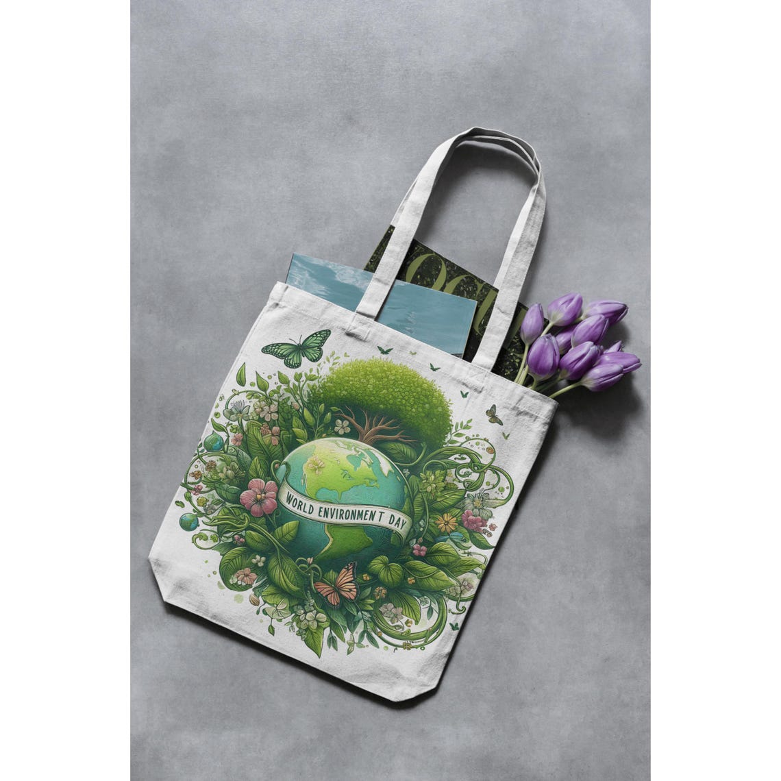 World Environment Day Digital Poster | Nature-inspired Earth ...