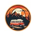 Van Life Sticker – Adventure Camper Van Decal for Laptop, Hydroflask ...