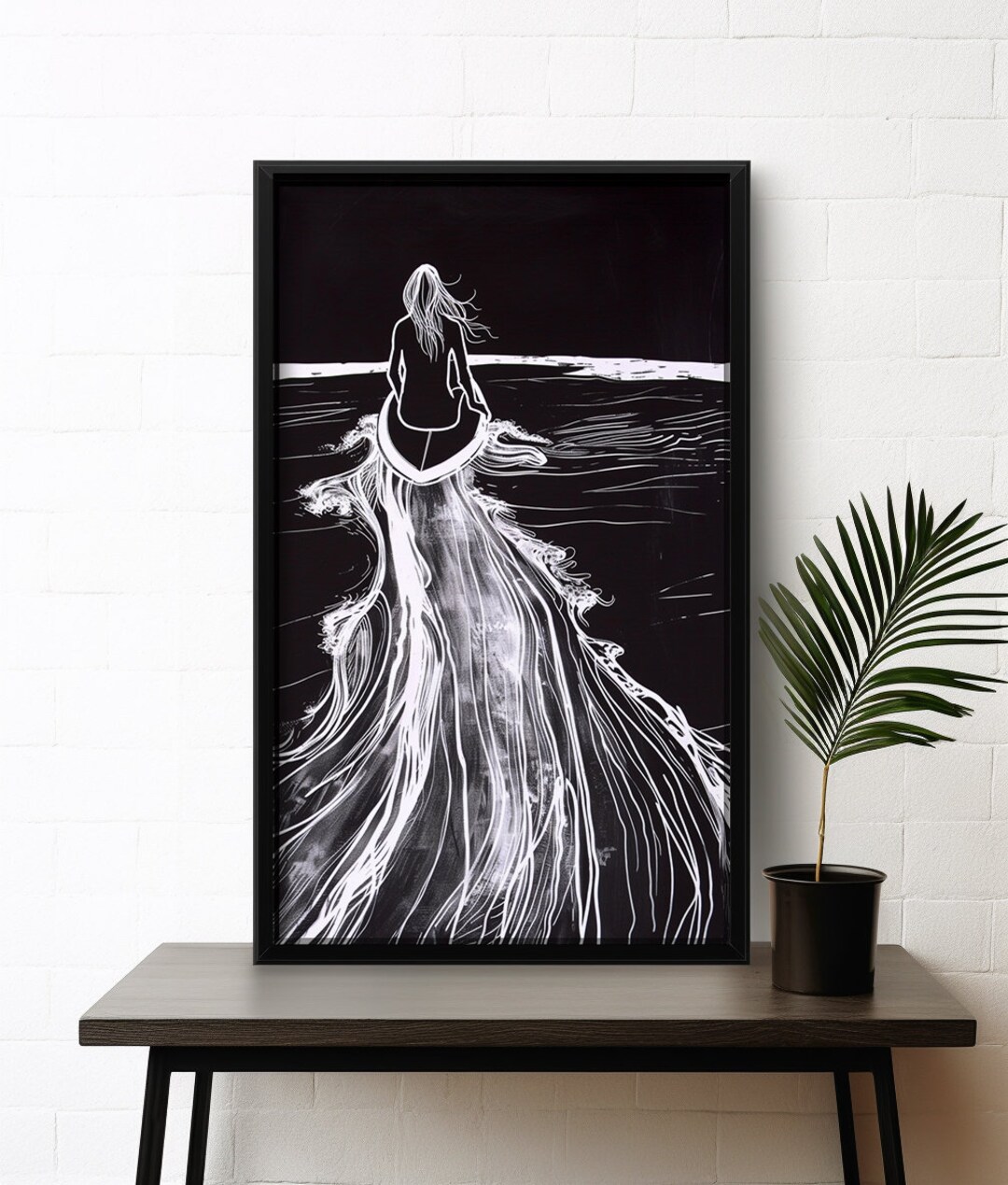 Surf Poster - Ride the Tide - Surfing Poster, Surf Art, Surfing Print ...