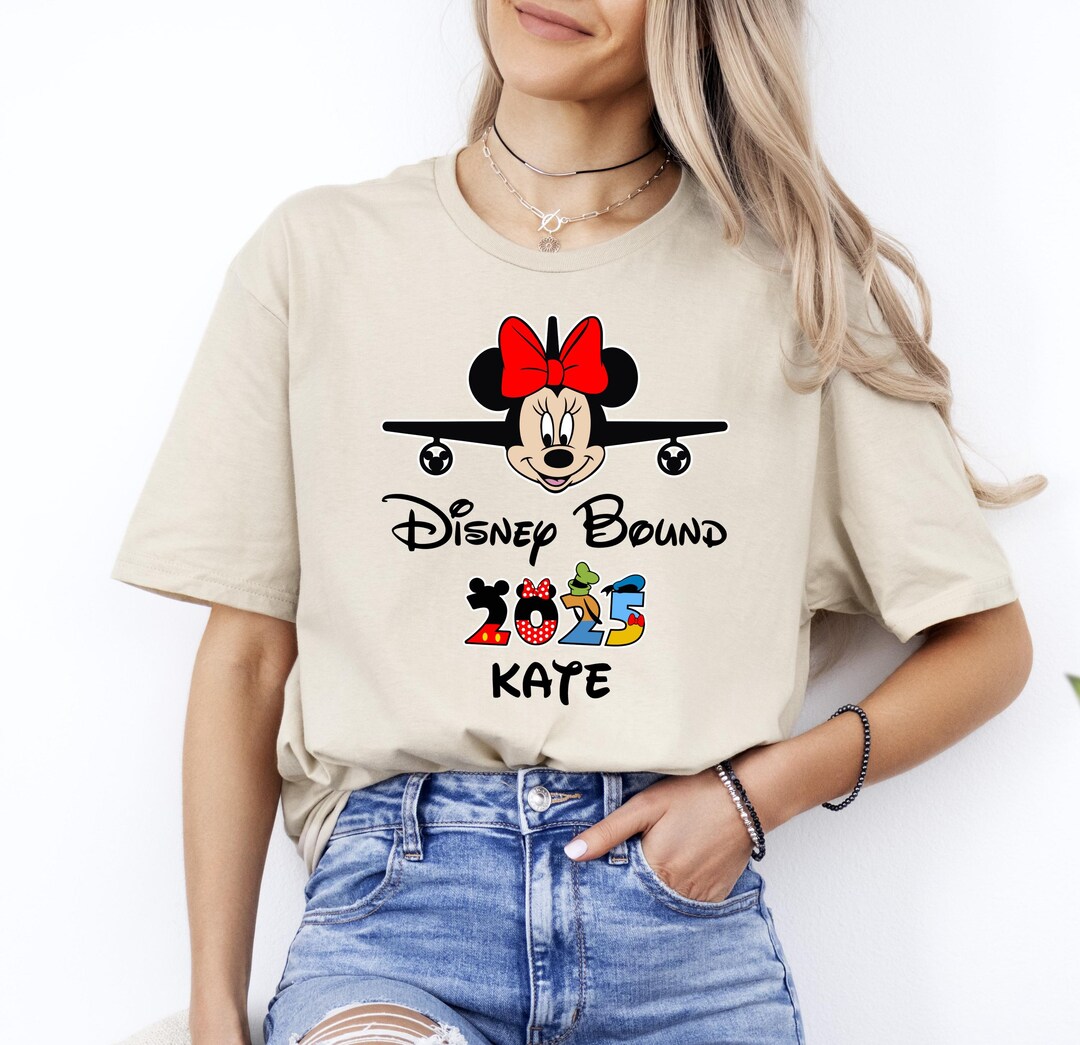 Custom Disney Bound T-shirt, Disney Family Tee, Personalized Disney ...