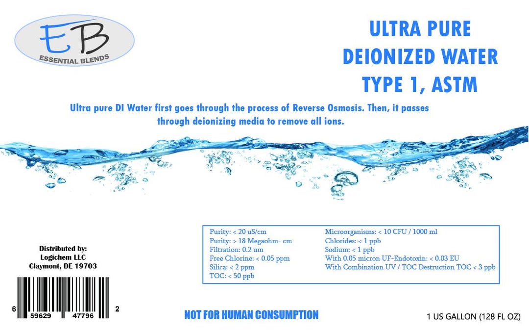 Deionized Water Type 1 - ASTM - Ultra Pure - Etsy