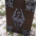 Skyrim Skyrim Emblem Game Box Dragonborn. Symbol the Elder - Etsy