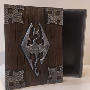 Skyrim Skyrim Emblem Game Box Dragonborn. Symbol the Elder - Etsy