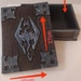 Skyrim Skyrim Emblem Game Box Dragonborn. Symbol the Elder - Etsy