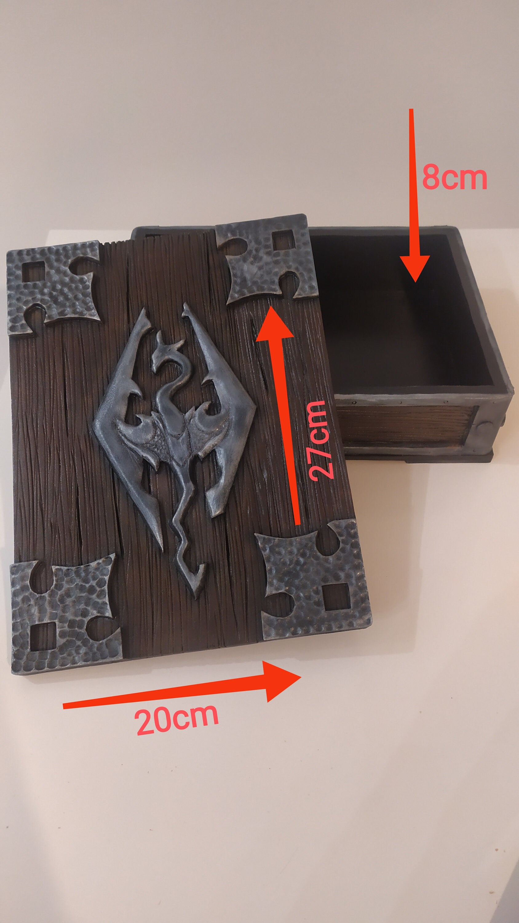 Skyrim Skyrim Emblem Game Box Dragonborn. Symbol the Elder - Etsy