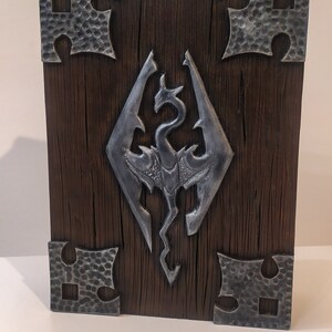 Skyrim Skyrim Emblem Game Box Dragonborn. Symbol the Elder - Etsy