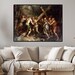 The Rising of the Cross of Jesus Christ Canvas Painting Print, Religious Wall Art - Etsy