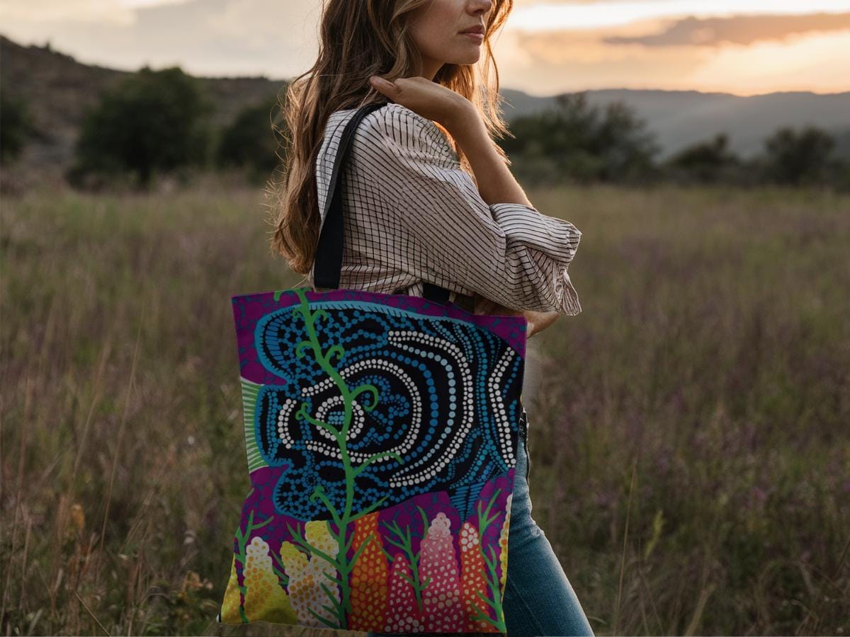 Yayoi Kusama Tote Bag: Japanese Art Book Bag - Etsy