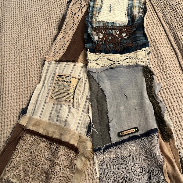 Upcycled Scarf - Etsy