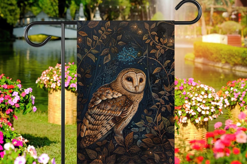 Cottagecore Garden & House Banner, William Morris Inspired Garden Flag ...