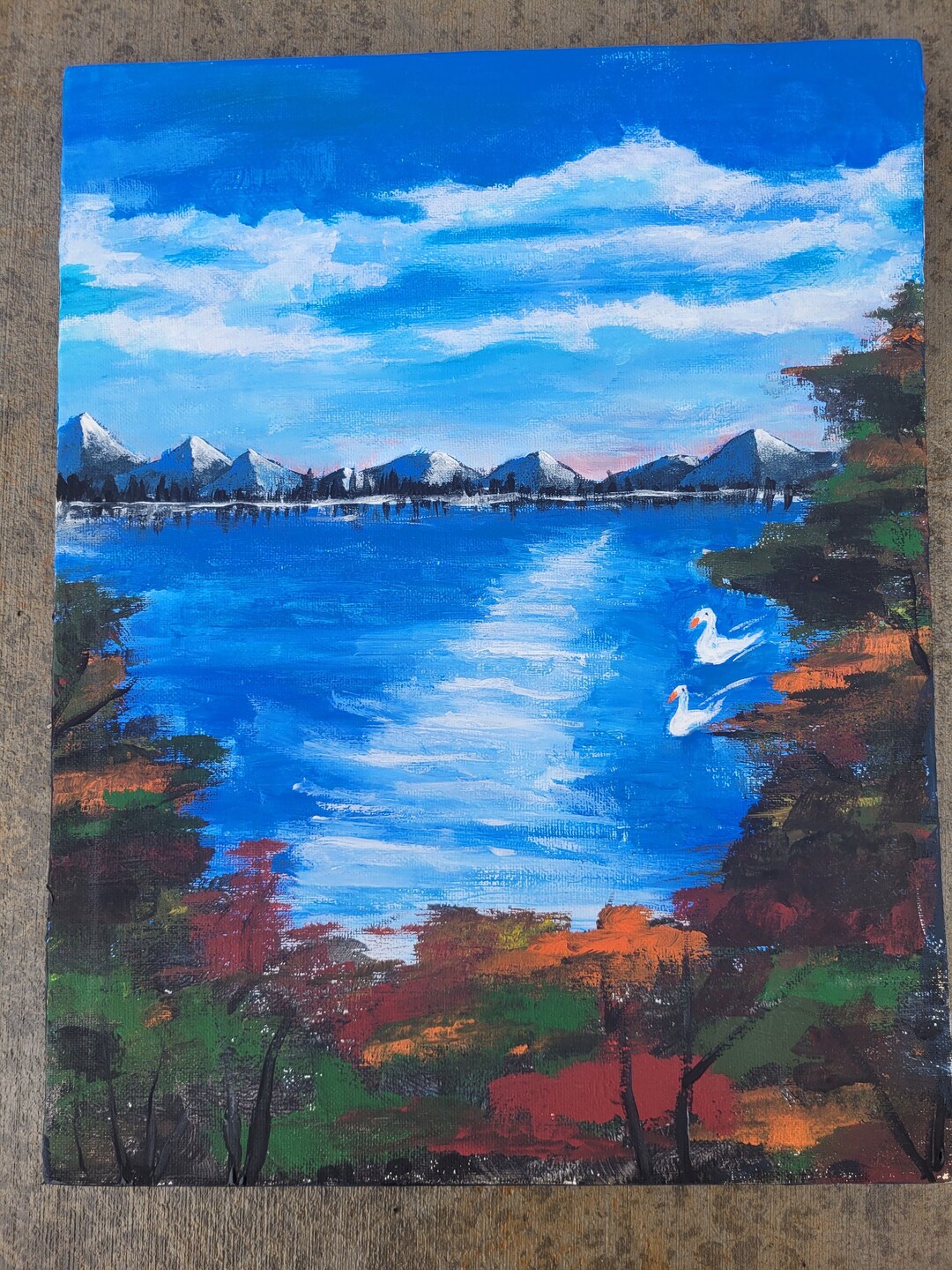 A Scenic Swim - Etsy