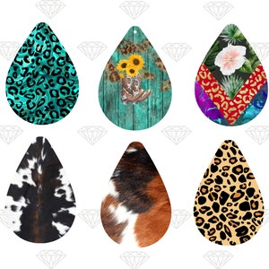 25 Western Teardrop Earrings PNG, Country Earrings Png, Western Girl ...