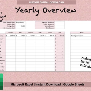 Weekly Paycheck Budget Tracker Spreadsheet Budget by - Etsy