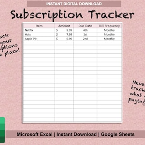 Weekly Paycheck Budget Tracker Spreadsheet Budget by - Etsy